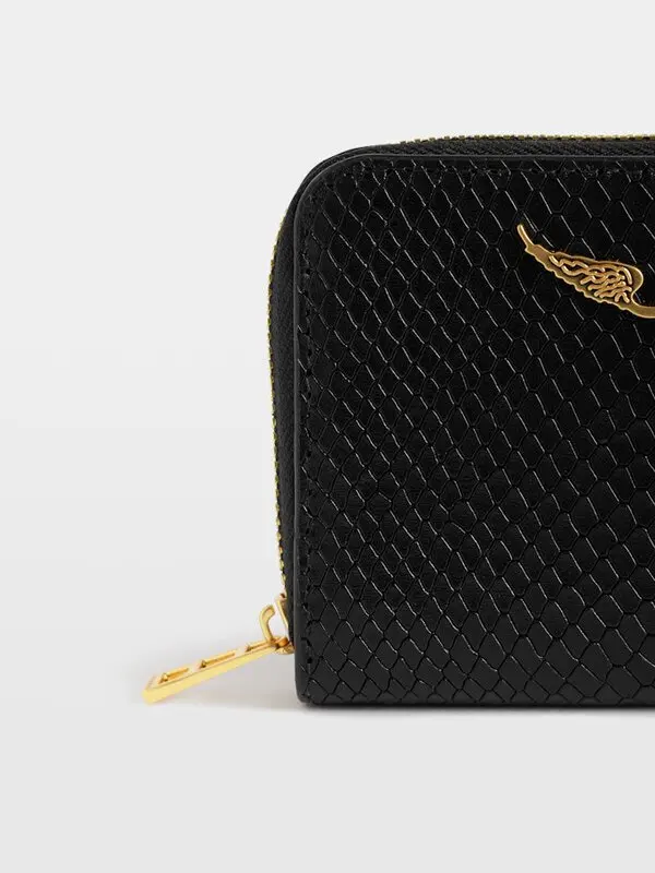 Zadig&Voltaire Mini Zv Soft Wild Coin Purse