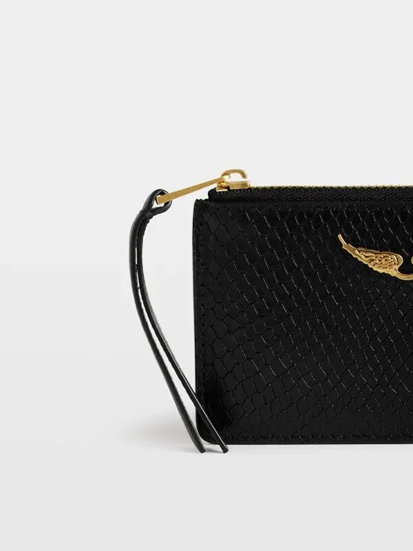 Zadig&Voltaire Zv Card Soft Wild Card Holder