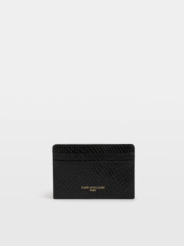 Zadig&Voltaire Zv Pass Soft Wild Card Holder