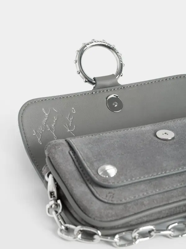 Zadig&Voltaire Kate Wallet Suede Bag