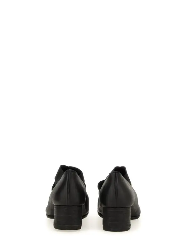 UMA WANG Ballerina In Pelle Con Tacco Medio