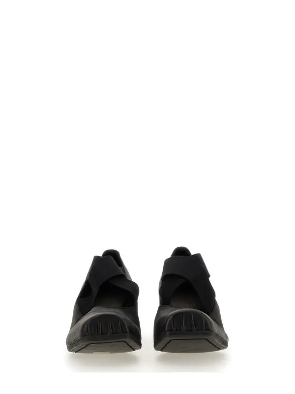 UMA WANG Ballerina In Pelle Con Tacco Medio