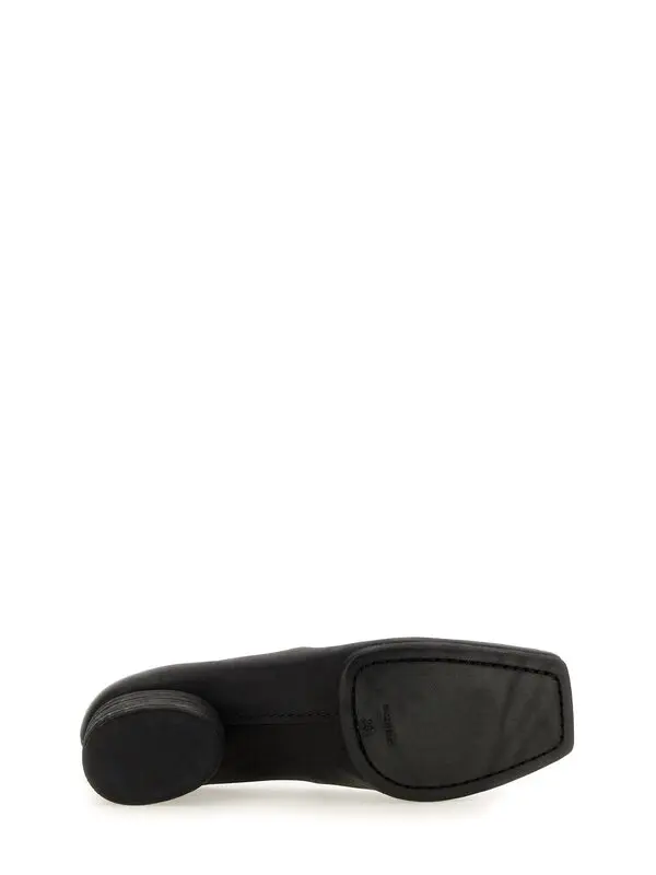 UMA WANG Ballerina In Pelle Con Tacco Medio