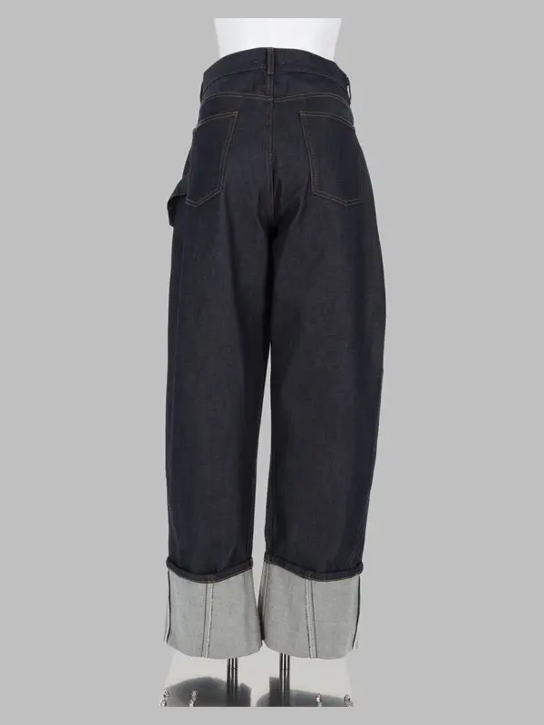 JW Anderson Jeans Twisted Turn-up Workwear