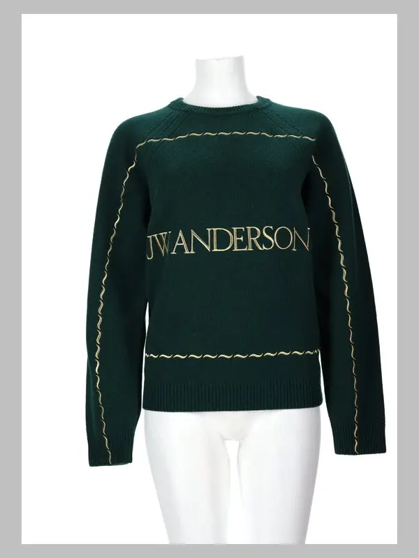 JW Anderson Maglia Con Logo Ricamato