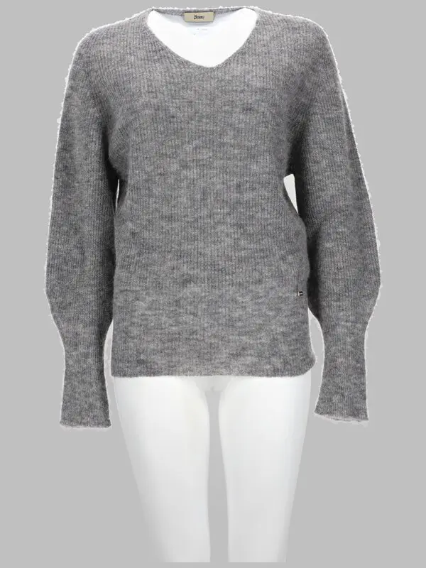 Herno Maglia In Alpaca E Lana