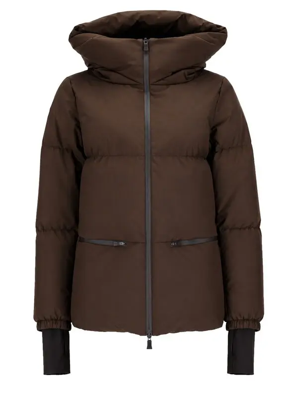 Herno Hooded Down Jacket - Brown