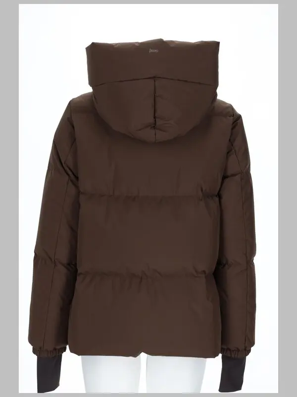 Herno Hooded Down Jacket - Brown