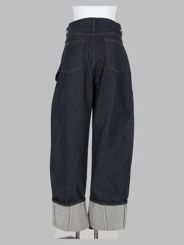 JW Anderson Jeans Twisted Turn-up Workwear