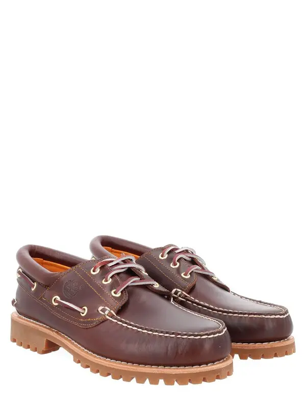 Timberland Authentic 3-eye Classic Lug Moc Toe Boat Shoes