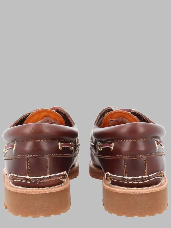 Timberland Authentic 3-eye Classic Lug Moc Toe Boat Shoes