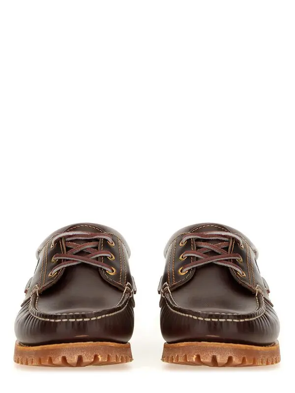 Timberland Authentic 3-eye Classic Lug Moc Toe Boat Shoes