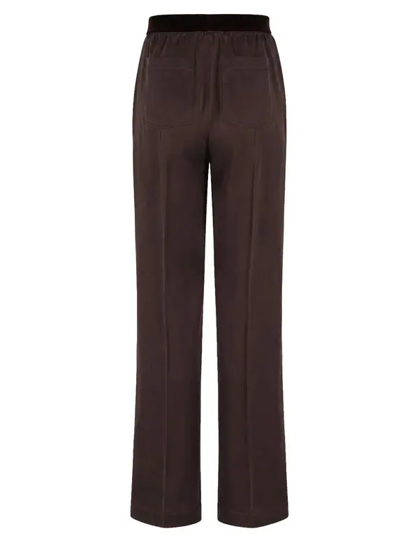 TOM FORD Pantalone Pj In Raso Di Seta Stretch