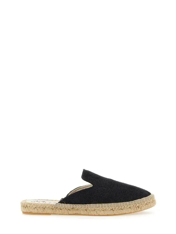 Manebí Sandal With Logo - Black
