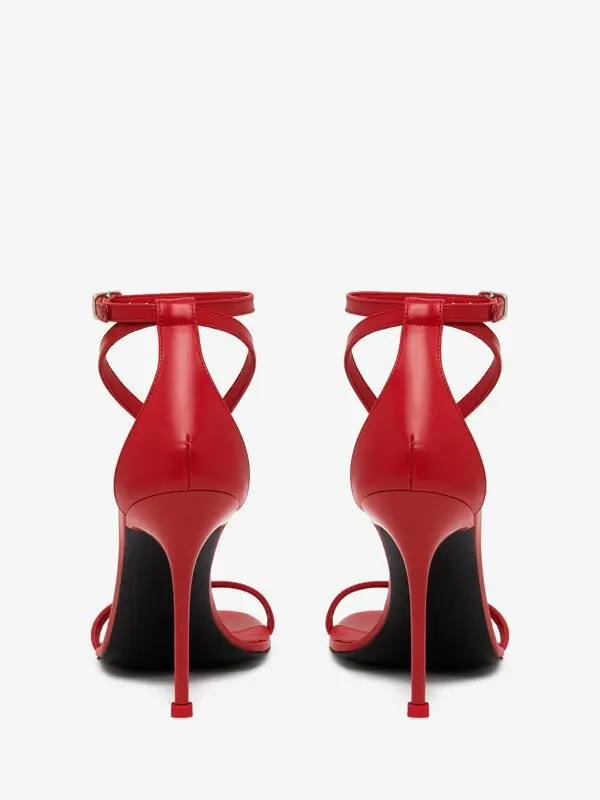 Alexander McQueen Harness Ankle Strap Sandals