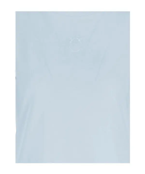 Pinko Logo Embroidered Crewneck T-shirt