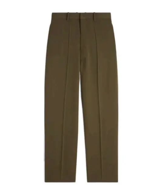 Phoebe Philo Wool Tailored Trousers - Green