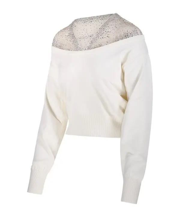 Giuseppe Di Morabito Embellished V-neck Sweater
