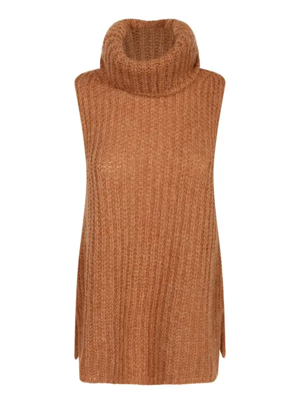 Herno Sleeveless Turtleneck Sweater
