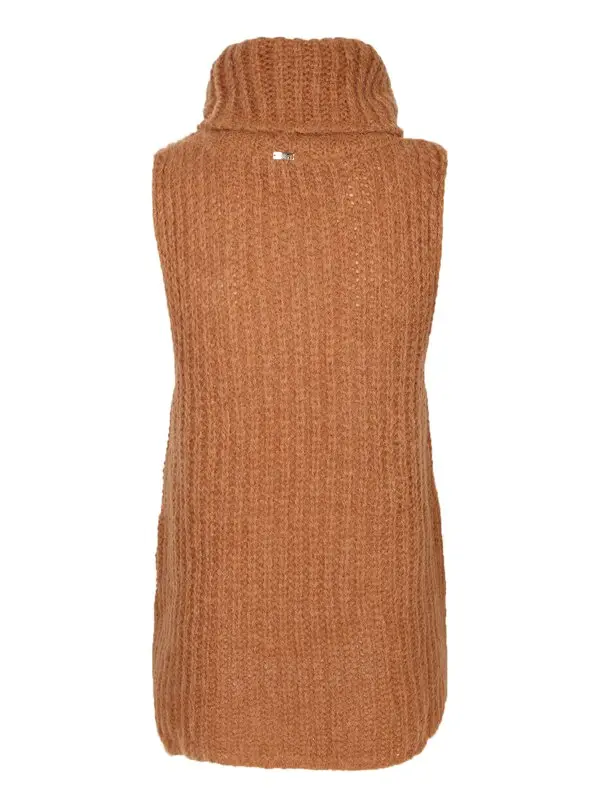 Herno Sleeveless Turtleneck Sweater