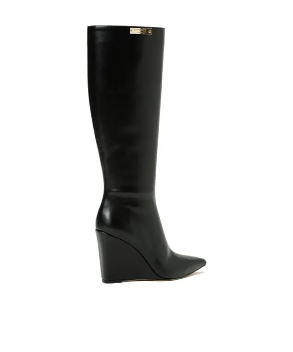 TWINSET 100mm Logo-plaque Boots