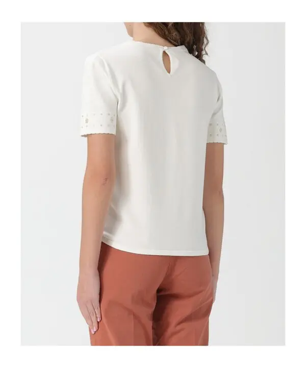 TWINSET Short-sleeve Embellished Top