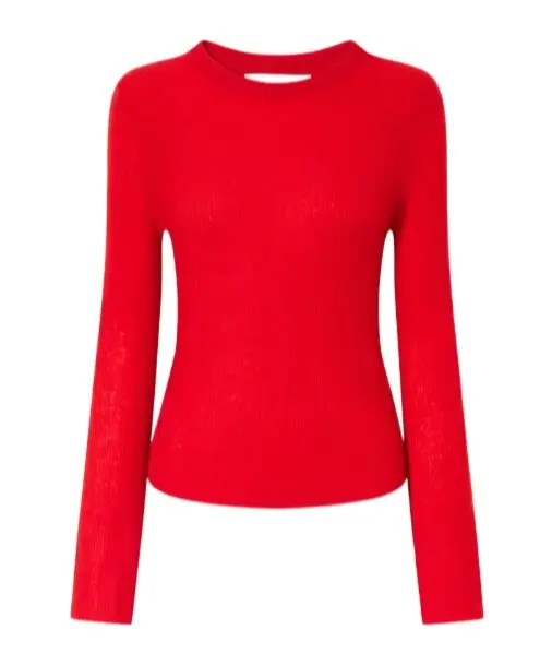 Citizens Of Humanity Ribbed Crewneck Long Sleeve Sweater