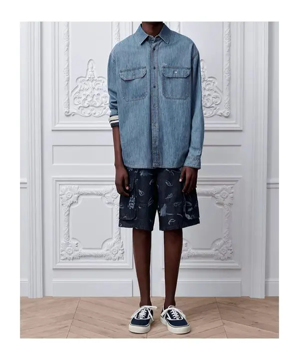 Dior Dioriviera Oblique Sun Stripes Overshirt