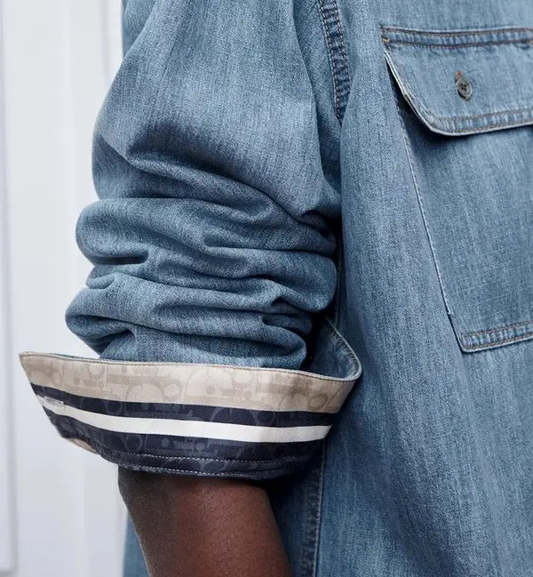 Dior Dioriviera Oblique Sun Stripes Overshirt
