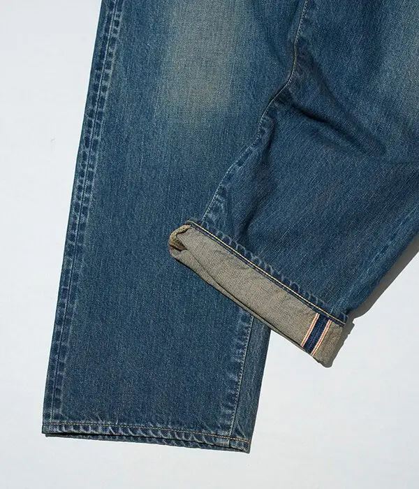 A.PRESSE Washed Wide-leg Jeans