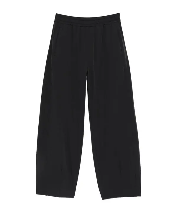Herno Elastic-waist Casual Trousers - Black