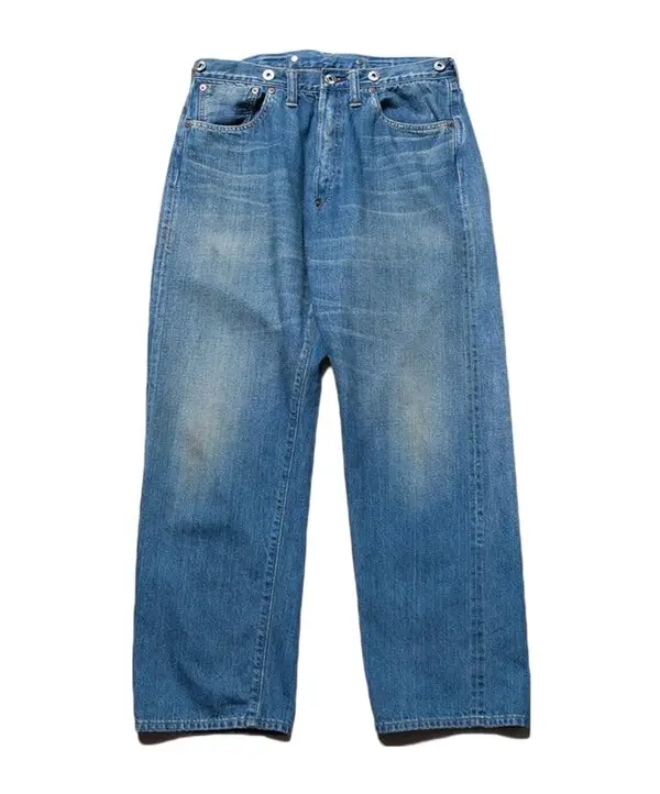 A.PRESSE No 2 Washed Straight-leg Jeans - Indigo