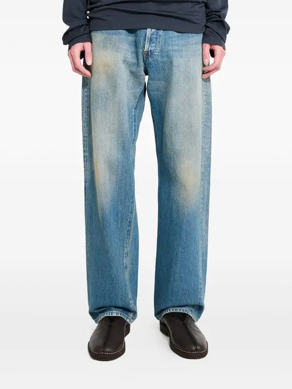 A.PRESSE No 2 Washed Straight-leg Jeans
