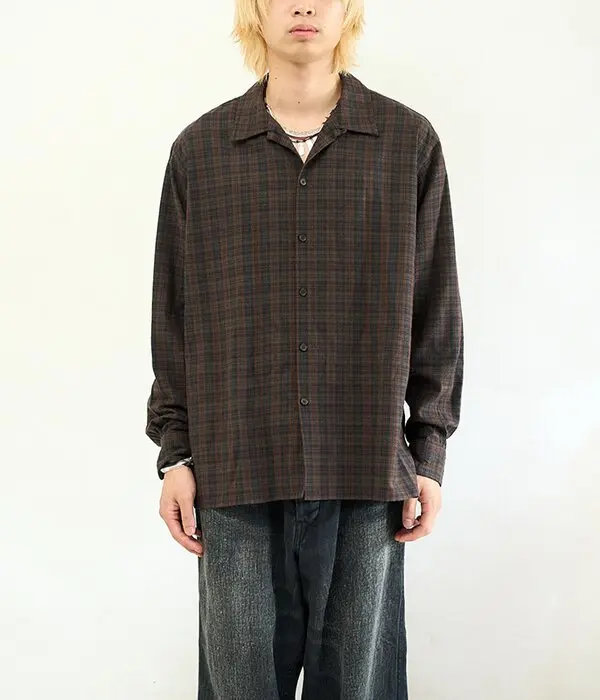 A.PRESSE Plaid Shirt