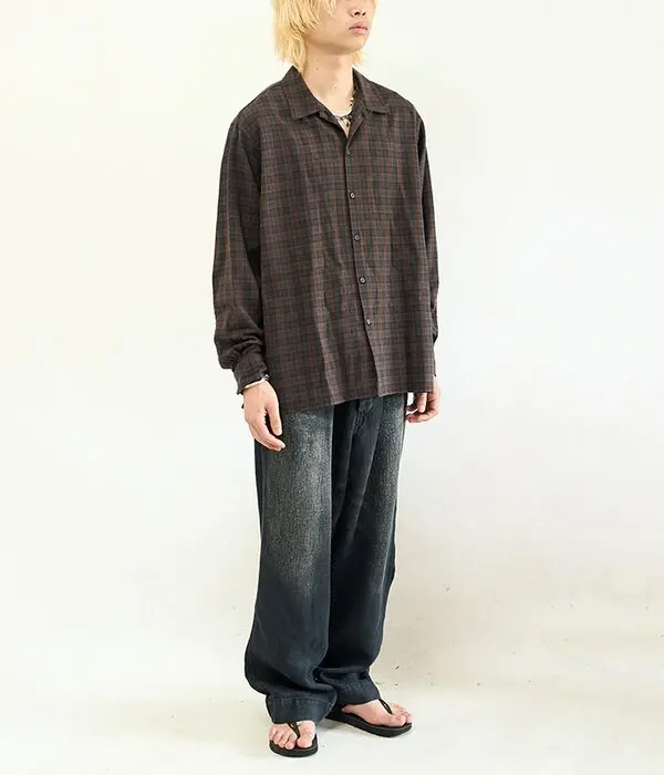 A.PRESSE Plaid Shirt