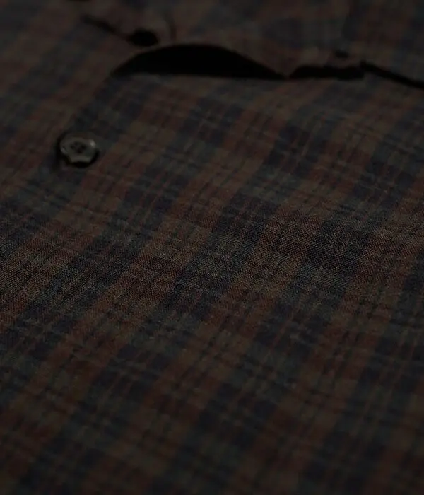 A.PRESSE Plaid Shirt