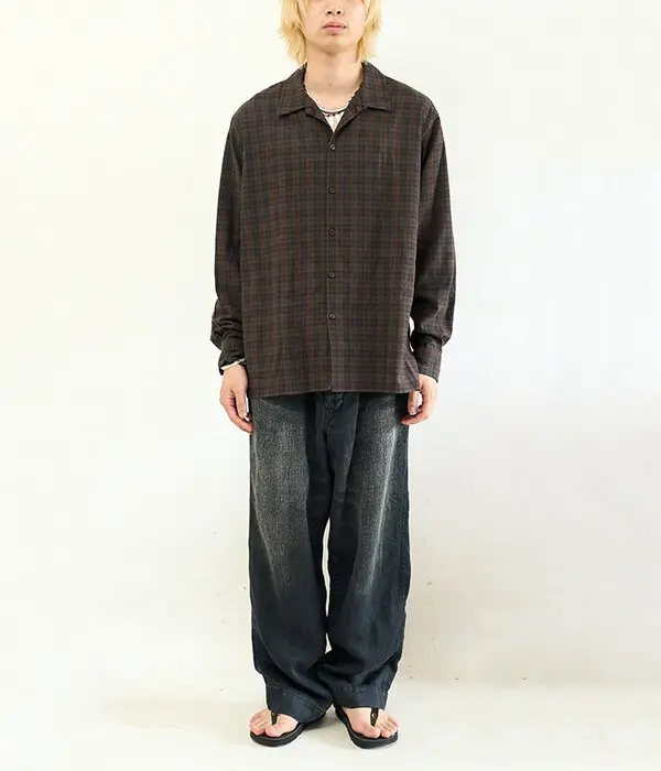 A.PRESSE Plaid Shirt