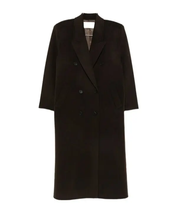 THE FRANKIE SHOP Coat - Dark Brown