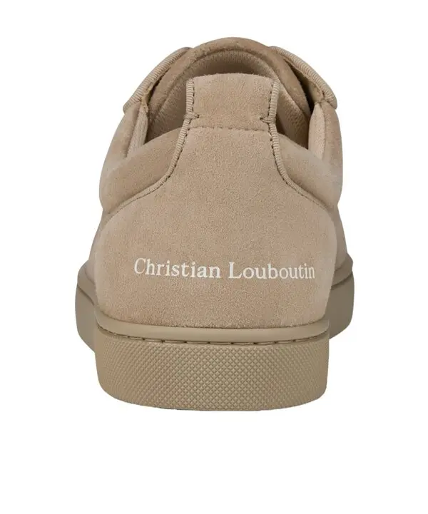 CHRISTIAN LOUBOUTIN Louis Jr Spikes Canopy Orlato Flat Veau