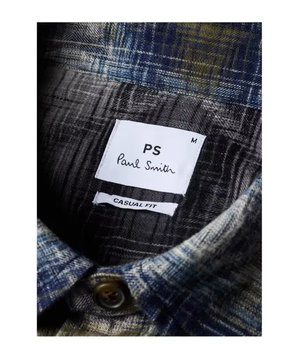Paul Smith Cotton Jacquard Check Overshirt