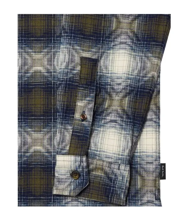 Paul Smith Cotton Jacquard Check Overshirt