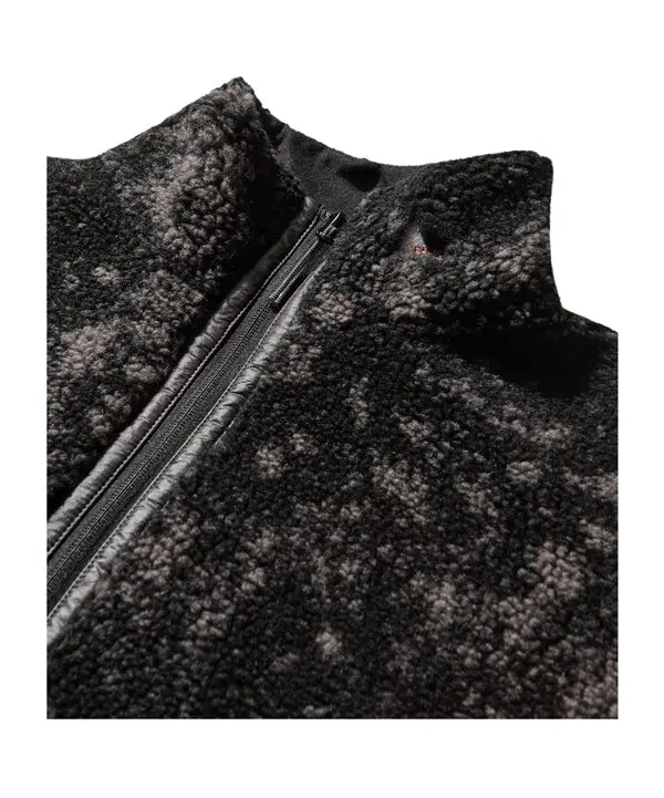 ROA Long-sleeve Printed Plush Jacket