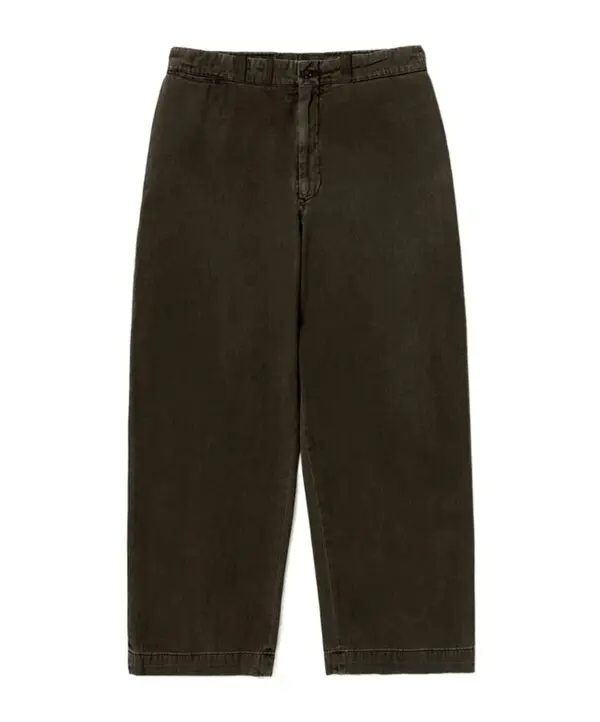 A.PRESSE Retro-style Casual Pants - Brown