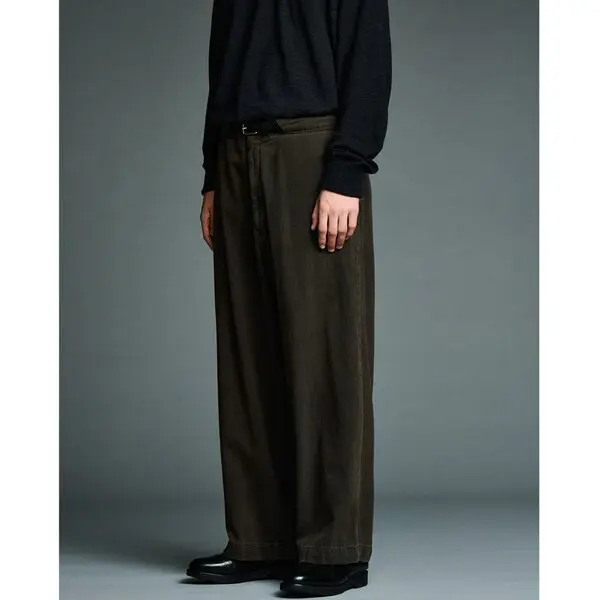 A.PRESSE Retro-style Casual Pants