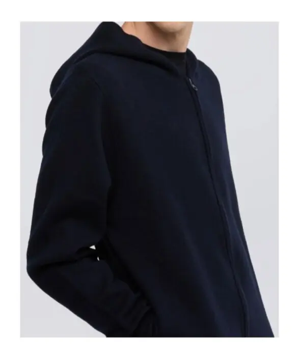 Aspesi Zip-up Knit Top