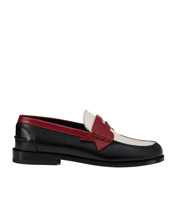 CHRISTIAN LOUBOUTIN The Plato Loafer Donna Flat Calf Appalou - Black