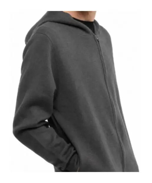 Aspesi Zip-up Knitted Hoodie With Integrated Hood