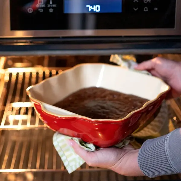 VIETRI Italian Bakers Medium Square Baking Dish