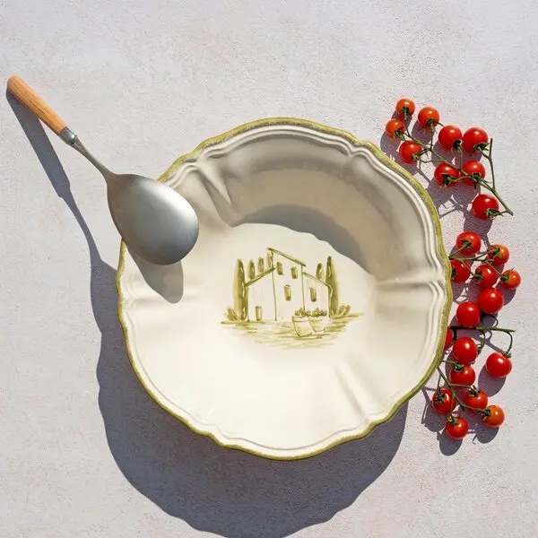 VIETRI Borgo Verde Serving Bowl