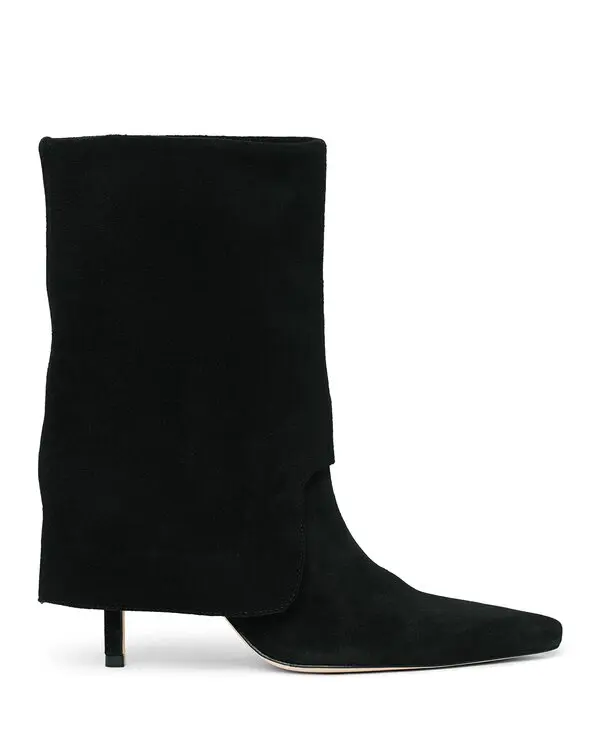 Cinq À Sept Anita Fold Over Suede Booties